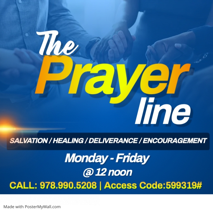 Copy of Prayer line flyer | PosterMyWall
