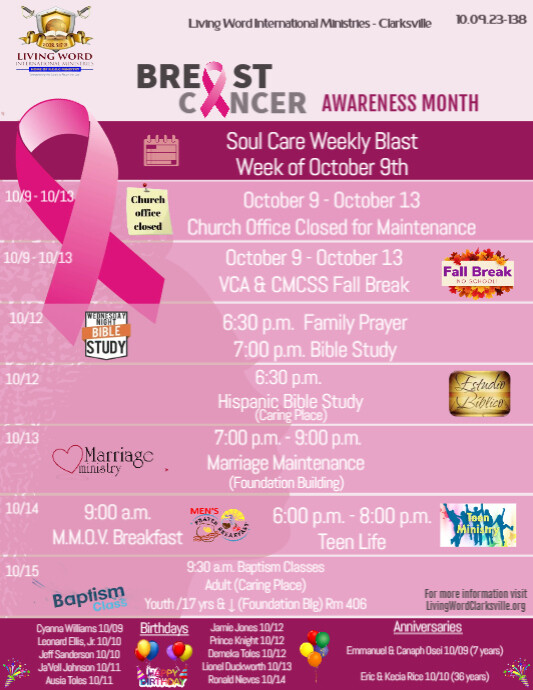 Breast Cancer Awareness Flyer | PosterMyWall