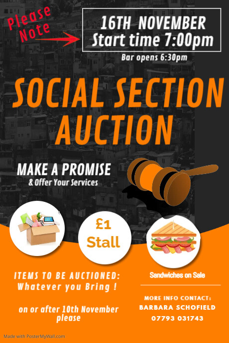 Charity Auction Flyer Template | PosterMyWall