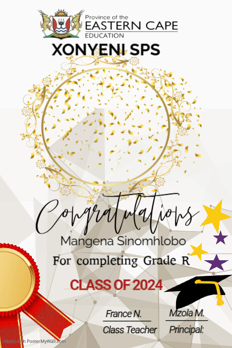 graduation poster education congratulations (3) | PosterMyWall