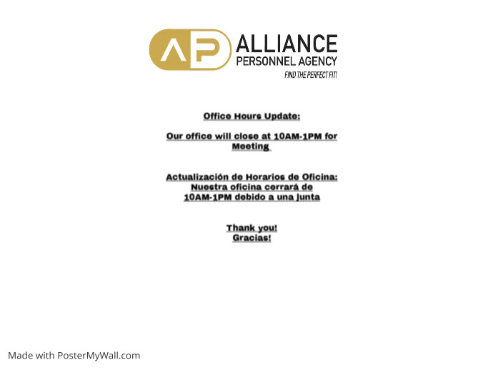 we're closed, yard sign | PosterMyWall