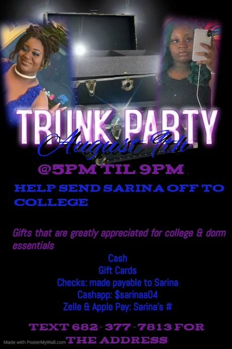 TRUNK PARTY | PosterMyWall