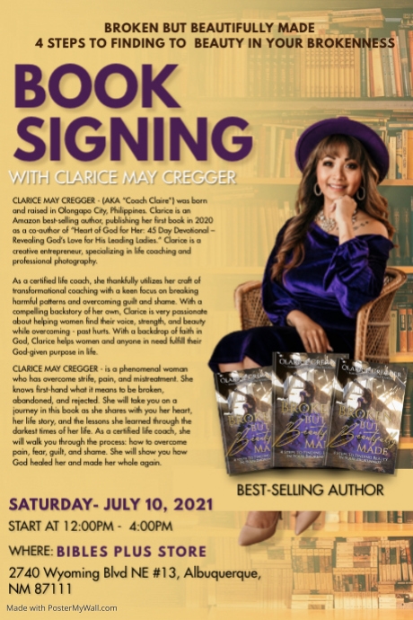 bOOK sIGINING | PosterMyWall