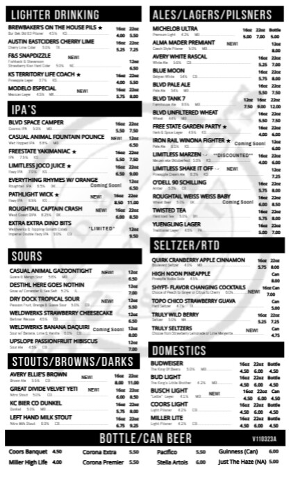 Brewbakers Beer Menu v040123A | PosterMyWall