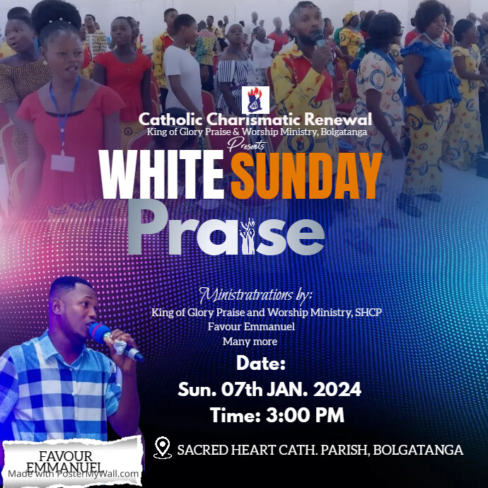 Sunday service template | PosterMyWall