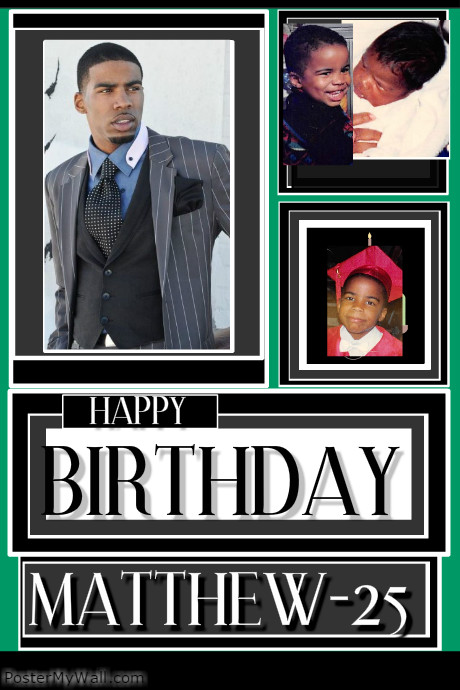 Wow! Look who is 25 today! | PosterMyWall