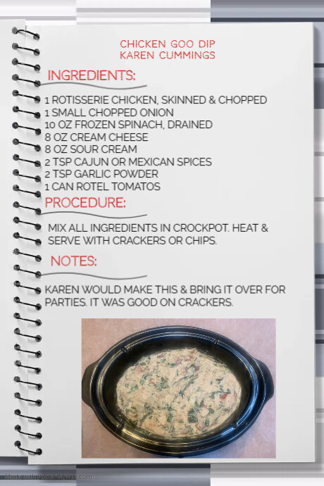 CHICKEN GOO DIP | PosterMyWall