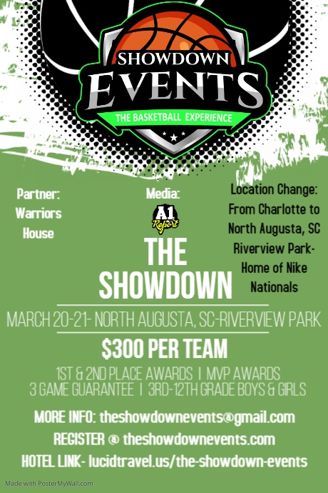 Showdown-Charlotte | PosterMyWall