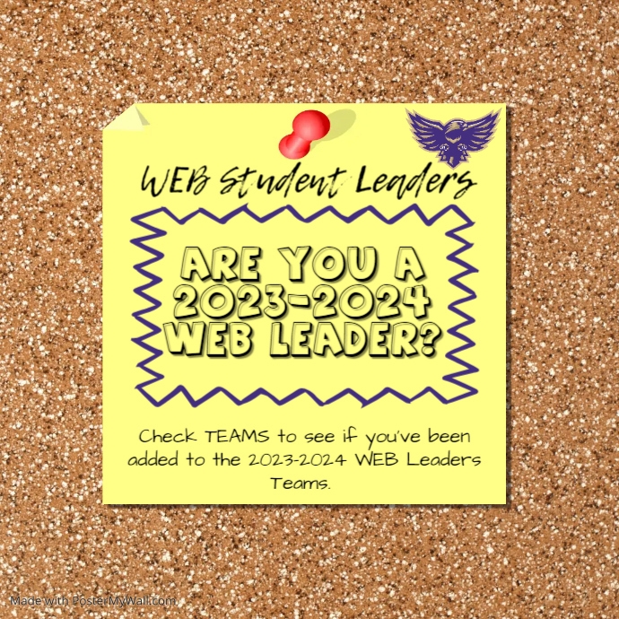 WEB Leaders 2023 | PosterMyWall