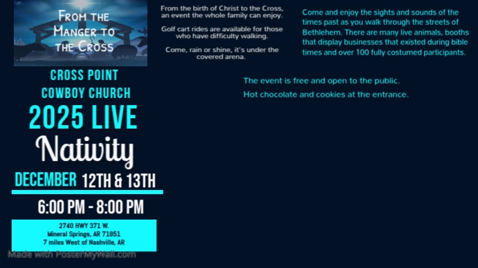Christmas nativity,merry christmas,event | PosterMyWall