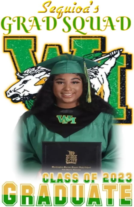 Sequioa's GRAD SQUAD | PosterMyWall