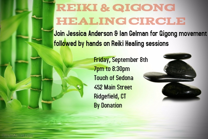 Reiki & Qigong Healing Circle | PosterMyWall