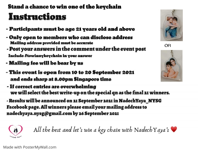 Win keychain pg2 | PosterMyWall