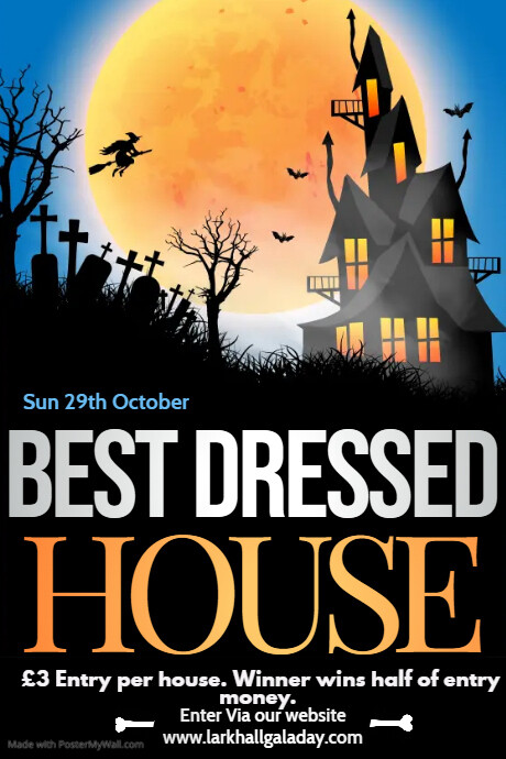 Halloween haunted house | PosterMyWall