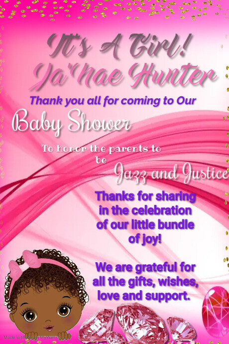 Baby Shower Flyer | PosterMyWall