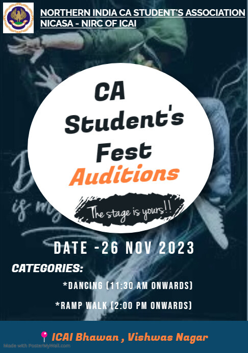 Copy of Talent show advert poster (1) | PosterMyWall