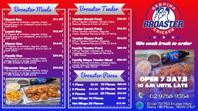 Broaster Basshill 1 | PosterMyWall