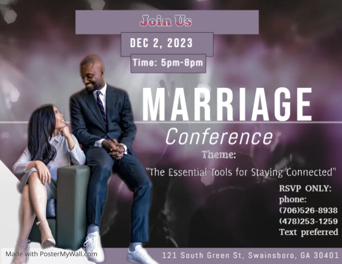 Revival Marriage Conference | PosterMyWall