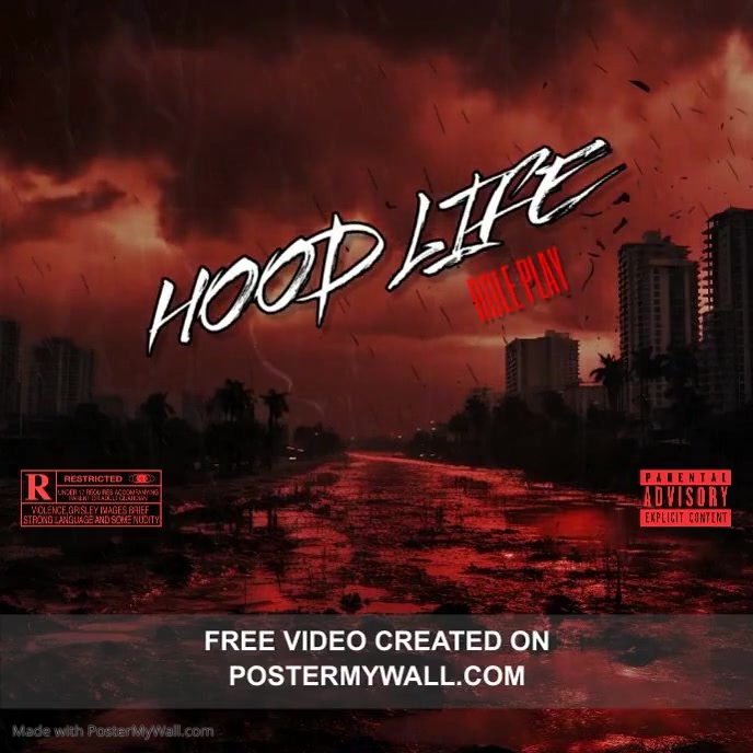 MIAMI STORM ALBUM MIXTAPE SONG COVER TEMPLATE | PosterMyWall