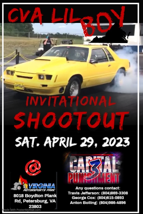 Burnout Competition | PosterMyWall