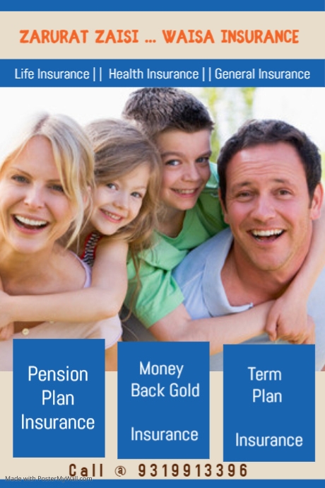 Copy of Insurance Company Website Template | PosterMyWall