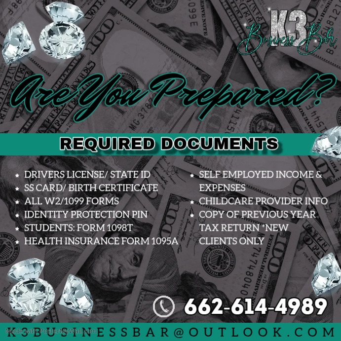 Tax Season Flyer, Tax Flyer Template, Tax Pre | PosterMyWall