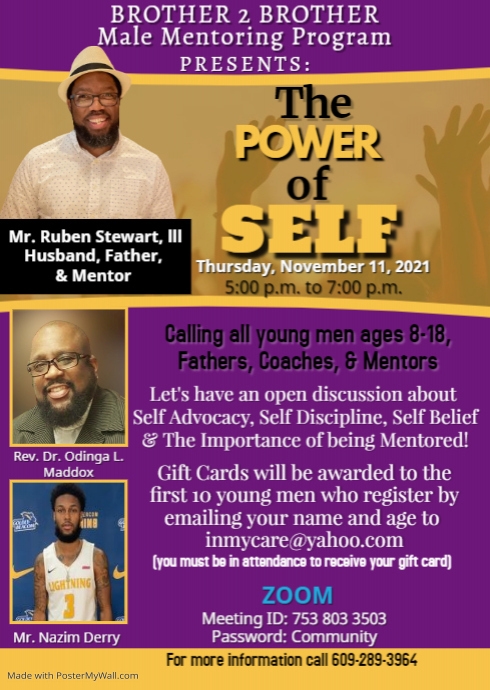 Copy of Copy of Christian men event flyer | PosterMyWall