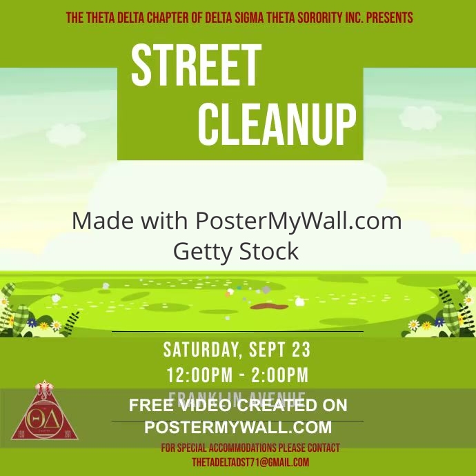 Park cleanup video event ad template | PosterMyWall