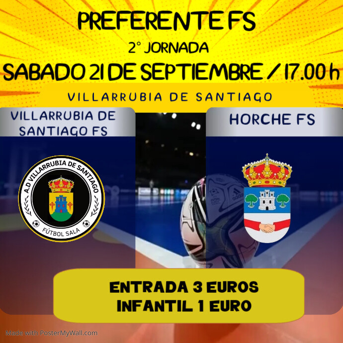 Football Soccer Match Poster Template | PosterMyWall