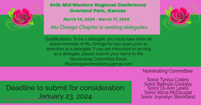 Delegates | PosterMyWall