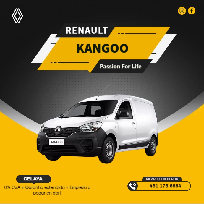 Copy of Copia de Yellow Car Ads | PosterMyWall