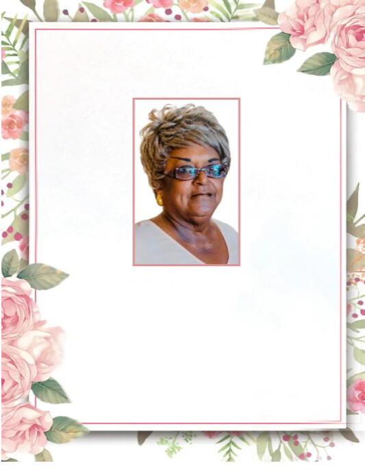 Rose Flower Funeral Program Template | PosterMyWall