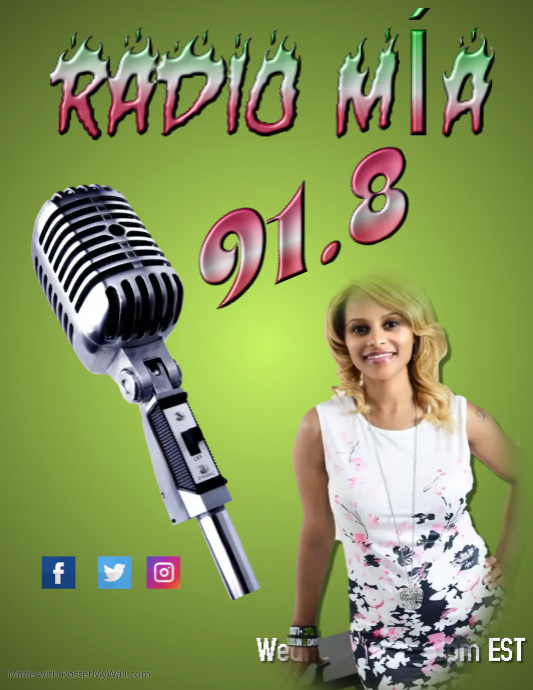 Copia de Radio Guest Template | PosterMyWall