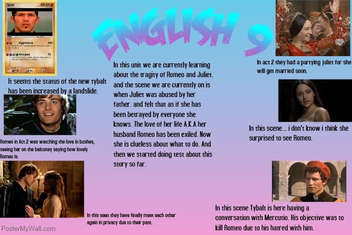 English 9 poster | PosterMyWall