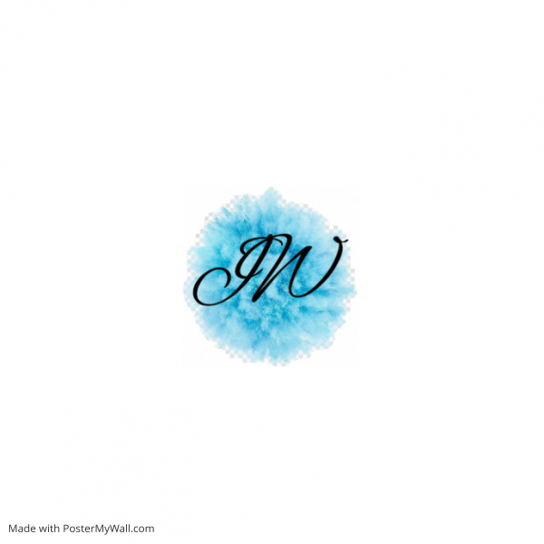 Copy of pink and purple watercolor signature logo | PosterMyWall