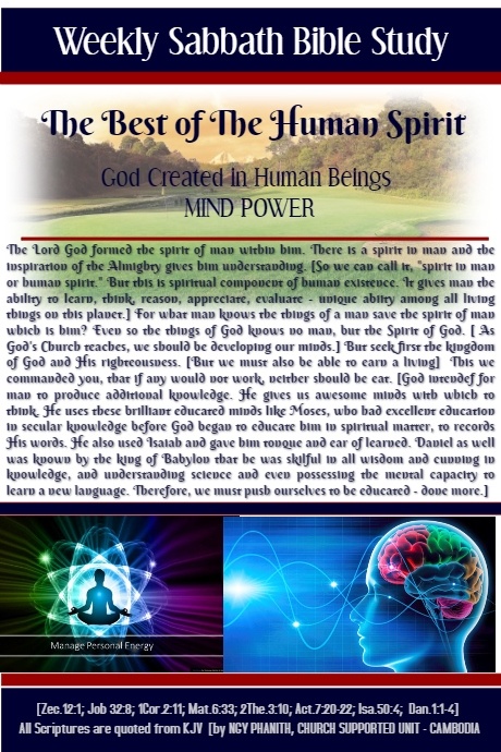 Weekly Bible Study | PosterMyWall