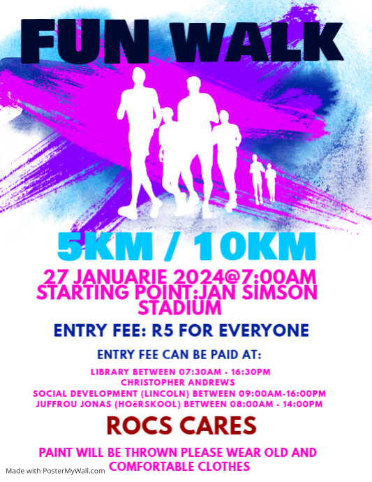 5K Fun Run Flyer | PosterMyWall