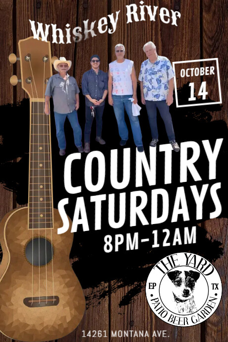 Guitar Country Event Flyer Template | PosterMyWall