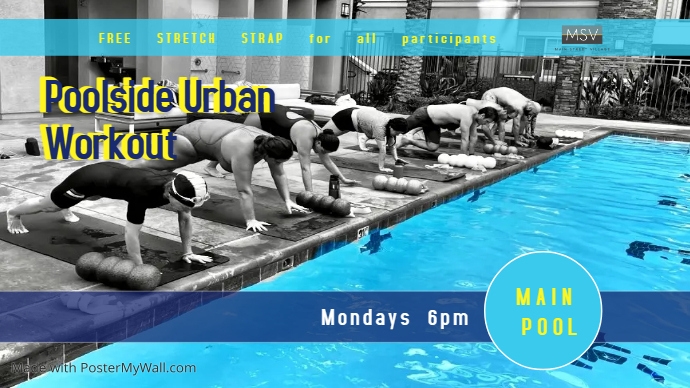 Pool Opening Ads | PosterMyWall