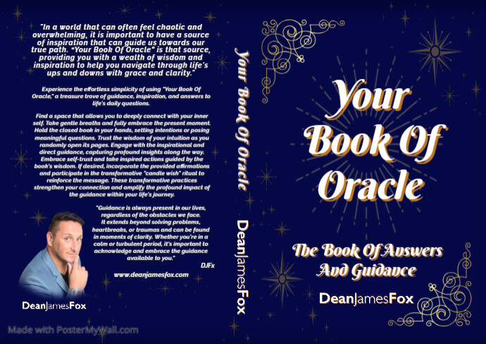 Your book of oracle cover test | PosterMyWall