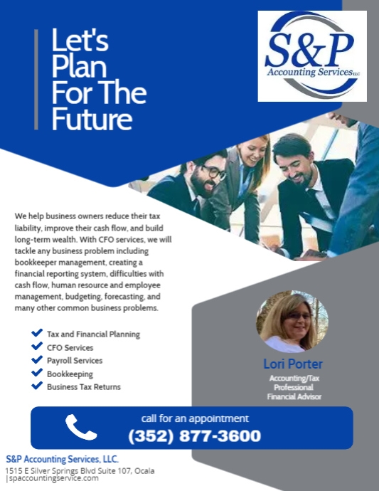 Financial Advisor Flyer Poster Template | PosterMyWall