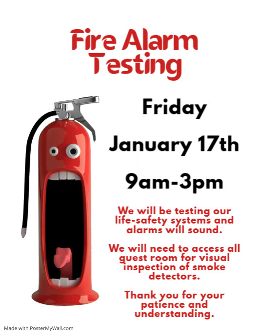 Copy of Fire Drill Safety Flyer Template | PosterMyWall