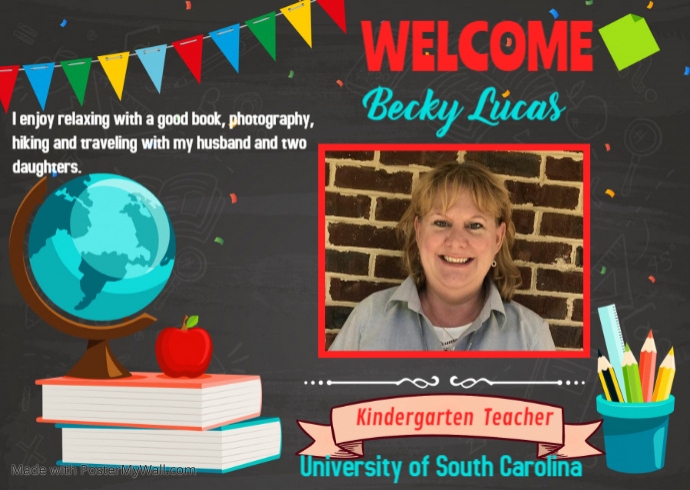 Copy of Welcome Becky Lucas | PosterMyWall