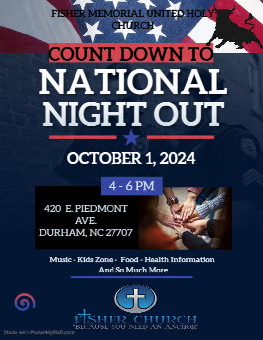 National Night Out Flyer | PosterMyWall