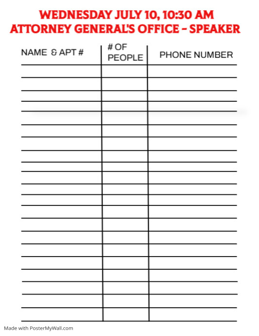 Sign Up Sheet Template | PosterMyWall