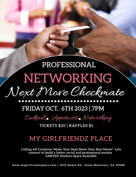 Revised 1st Friday Mixers_10.6.23 | PosterMyWall