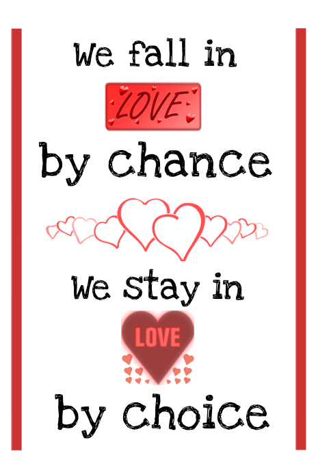 We Fall In Love... Template | PosterMyWall