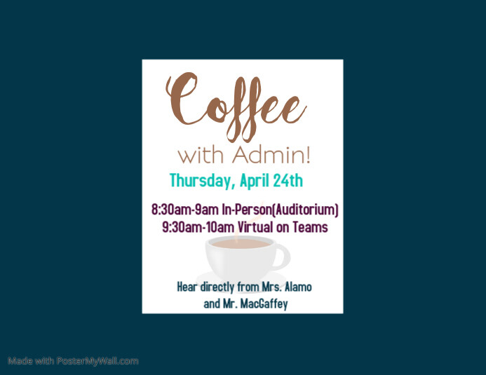 Coffee Talk Event | PosterMyWall