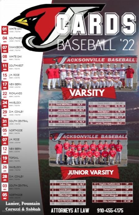 Copy of Copy of Baseball Team Poster | PosterMyWall