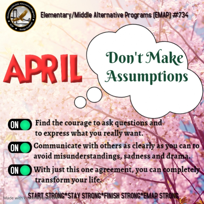 April monthly theme | PosterMyWall